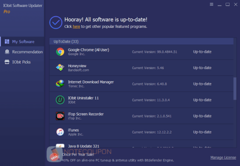 IObit Software Updater Pro 8 Giveaway License Code 2025