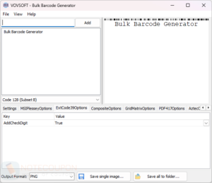 Vovsoft Bulk Barcode Generator Free Full Download Giveaway