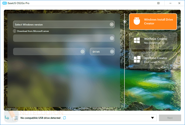EaseUS OS2GO 1-Year Free License Key Full Download