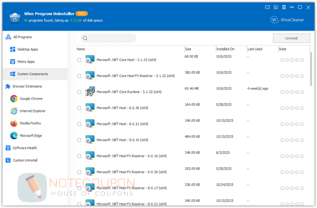 Wise Program Uninstaller PRO free license code 2025
